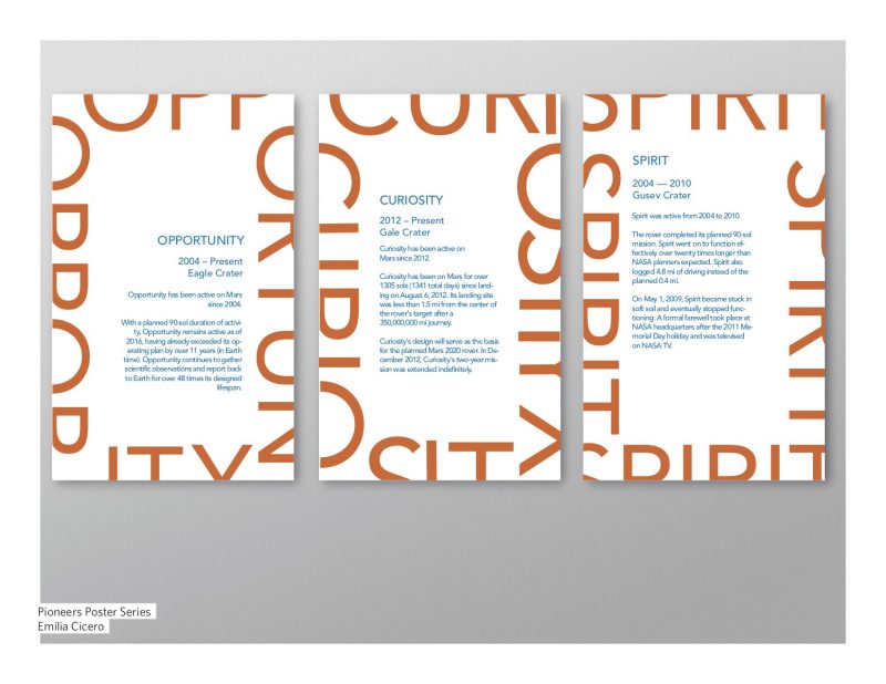 Poster Project Examples – Type 1, Fall 2019